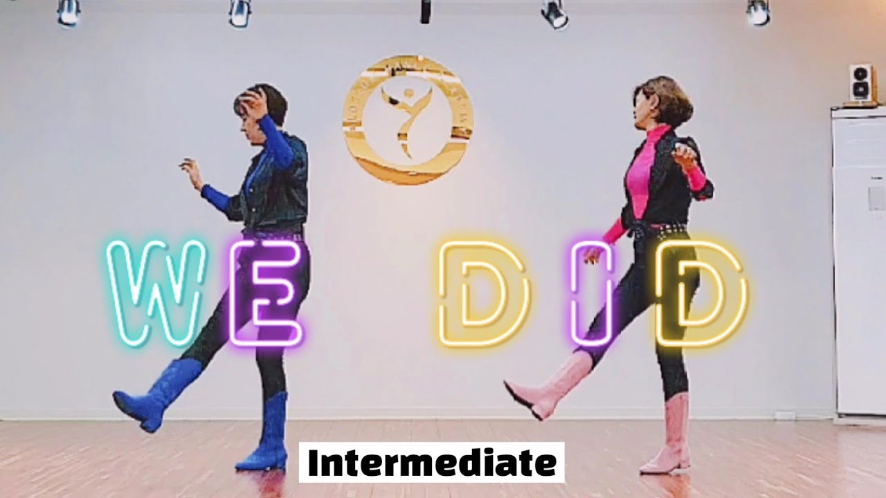 [부천라인댄스]We Did-Line dance - YouTube