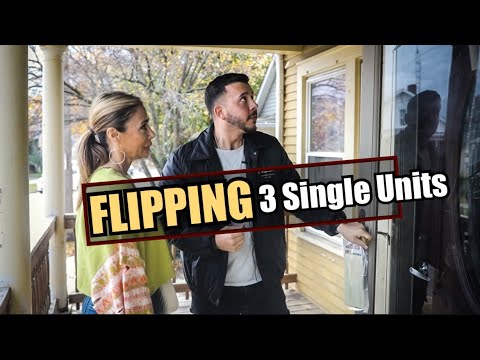 Flipping 3 Single Unit Homes || Real Estate - YouTube