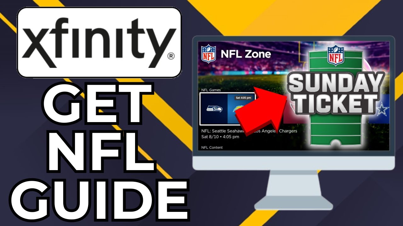 HOW TO GET NFL SUNDAY TICKET ON XFINITY (2025) - YouTube