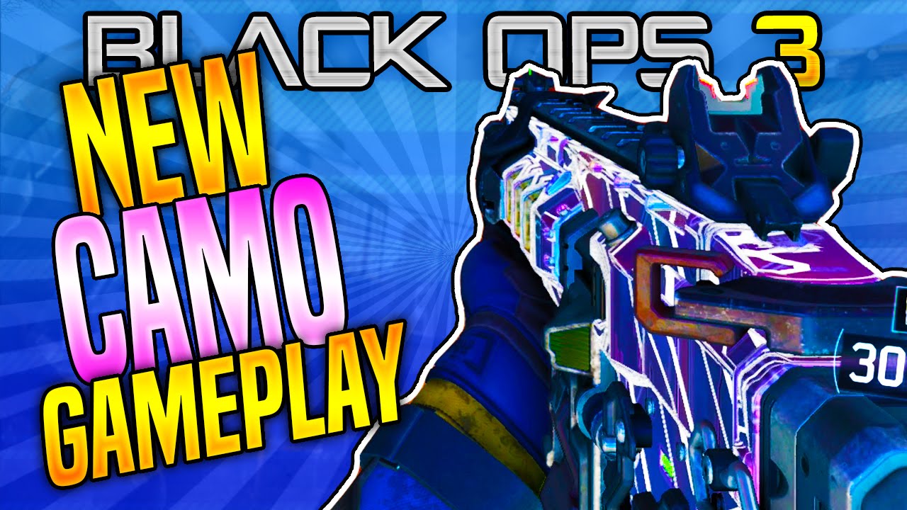 NEW RARE "HAPTIC CAMO GAMEPLAY" Black Ops 3 - BO3 NEW WEAPON CAMOS ...