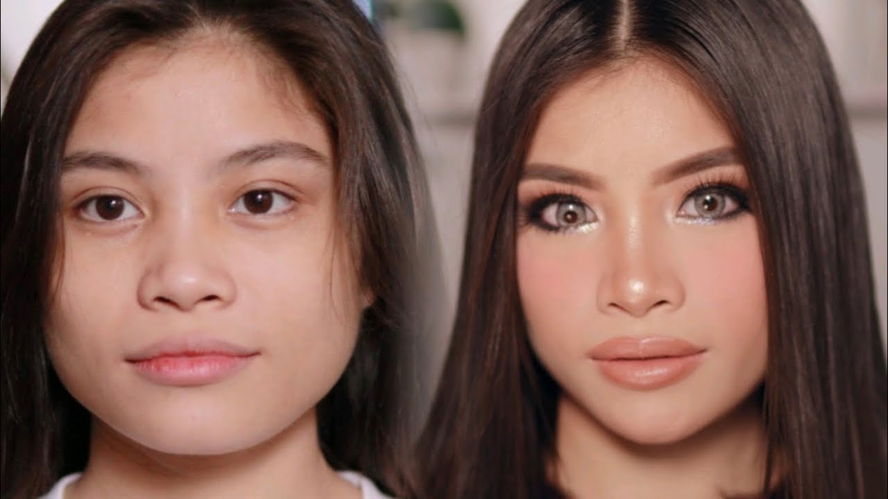 DRAMATIC EYES AND NUDE LIP | Paul Unating - YouTube