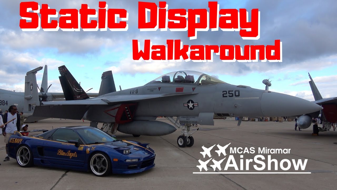Static Display Walkaround .. Miramar Airshow 2019 (4K) - YouTube