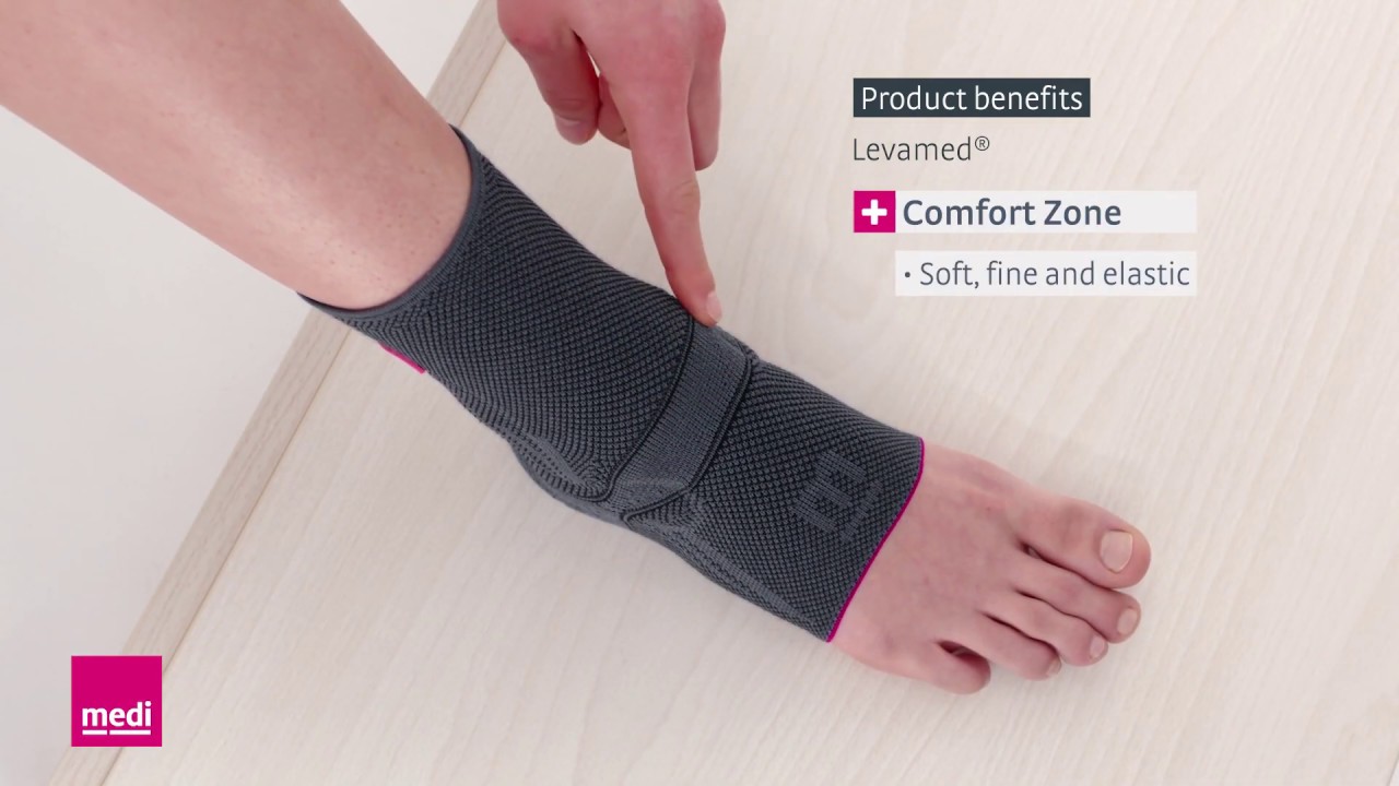 Levamed® – Product Benefits for the Ankle Support Sleeve | medi USA ...