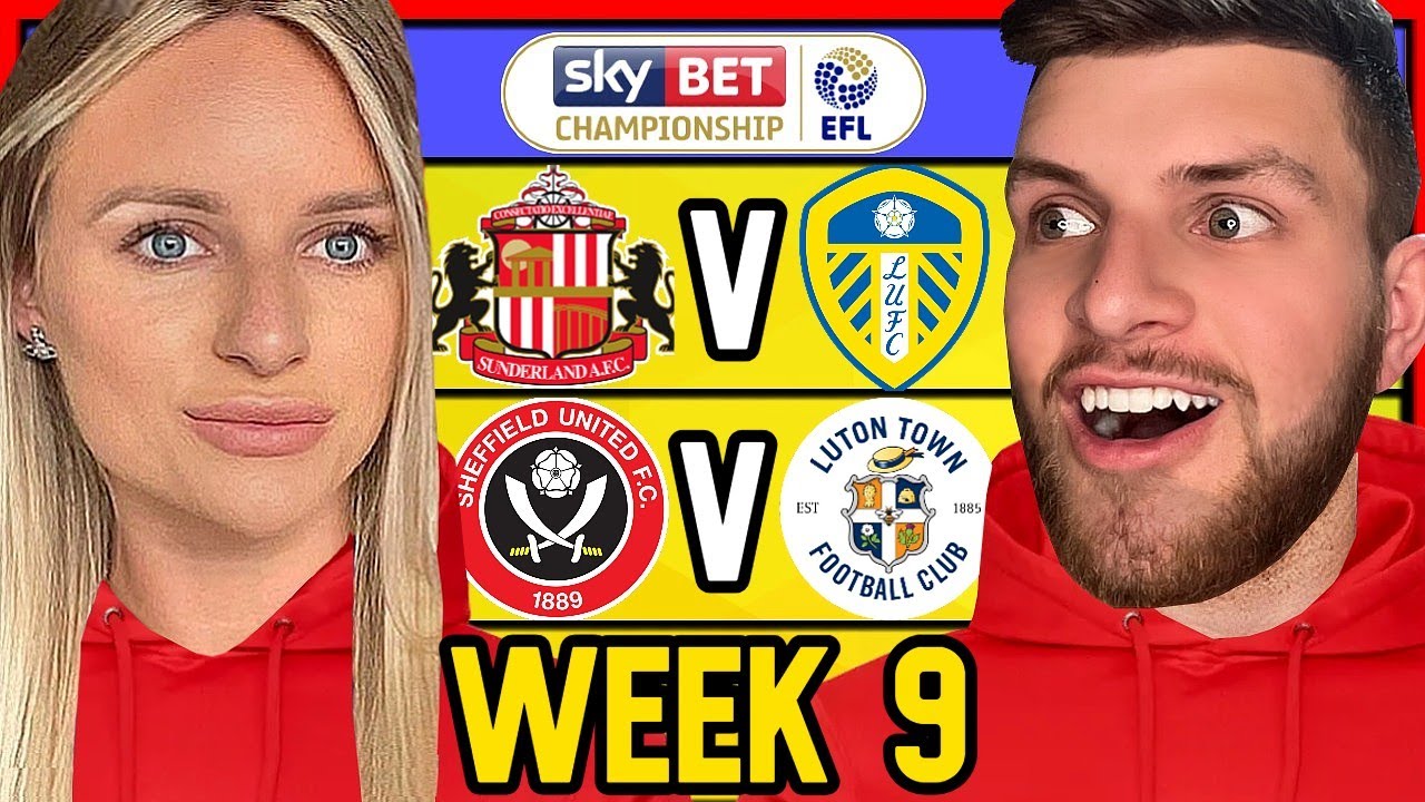 CHAMPIONSHIP WEEK 9 PREDICTIONS - YouTube