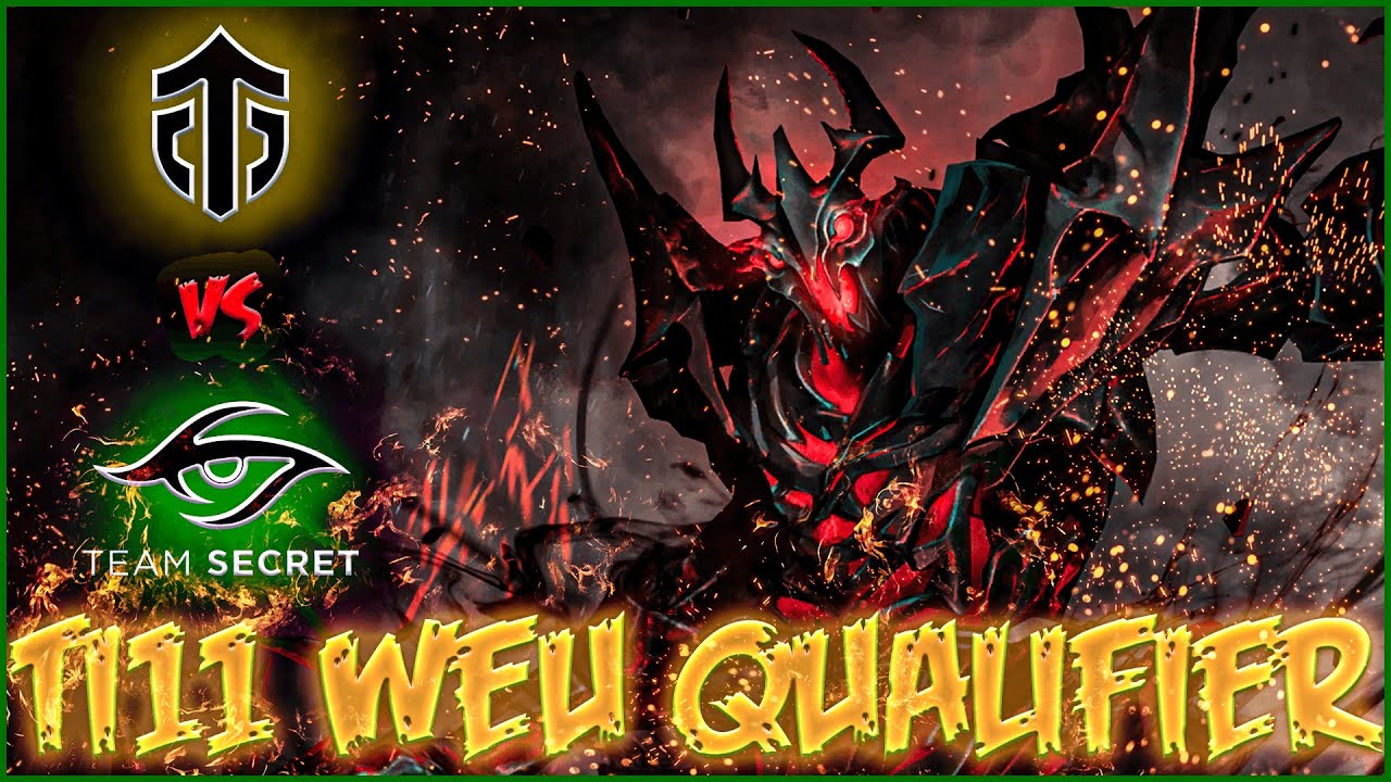 Team Secret vs Entity| TI11 WEU QUALIFIERS FINALS B05 | The International 2022 - YouTube