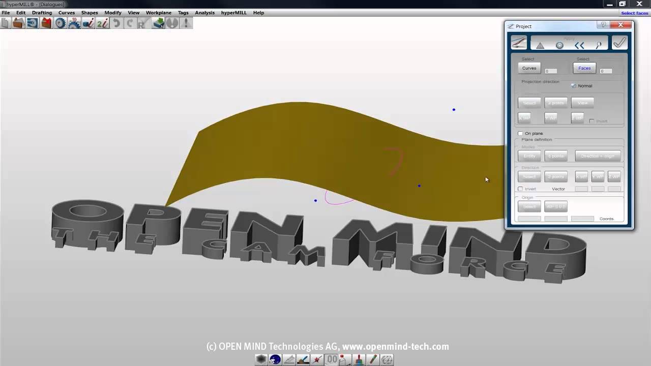 CAD for CAM software: hyperCAD-S - Tutorial Part 6 - Dialogues - YouTube