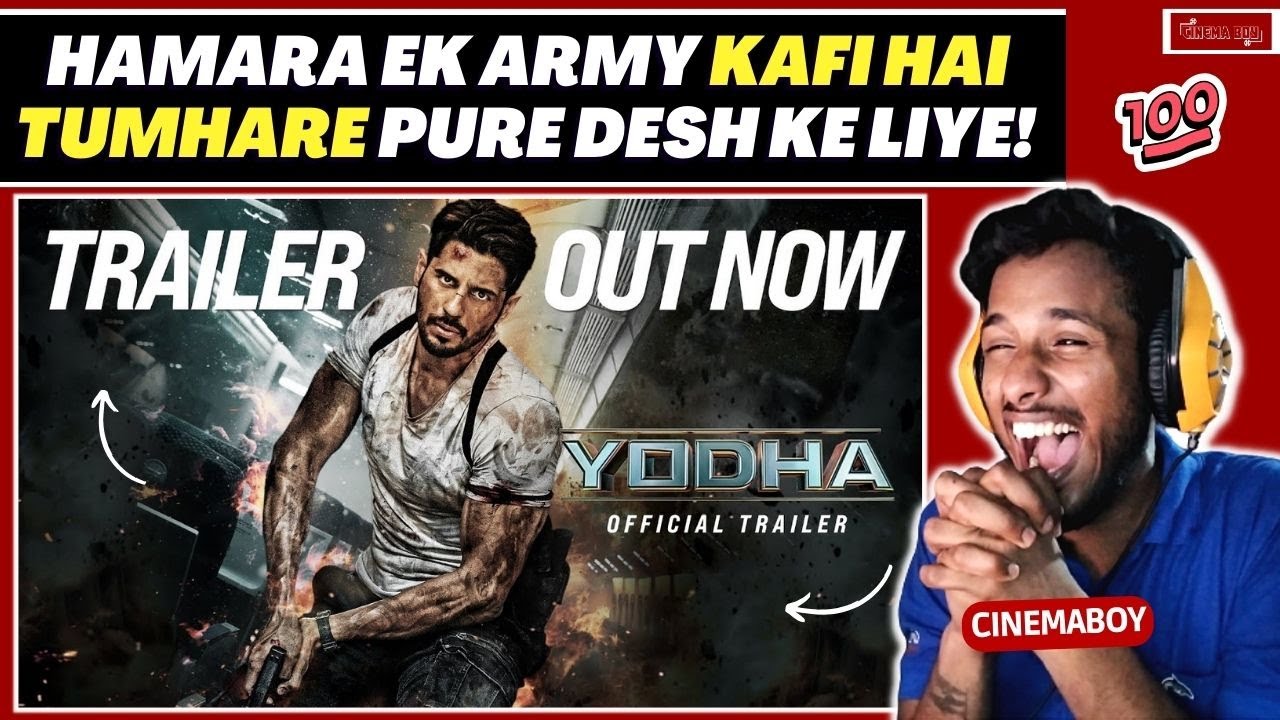 YODHA - Official Trailer | Sidharth Malhotra, Raashii Khanna, Disha ...