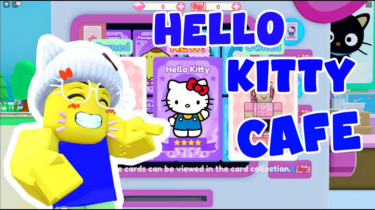 Roblox // Hello Kitty Cafe // [Chococat] - YouTube