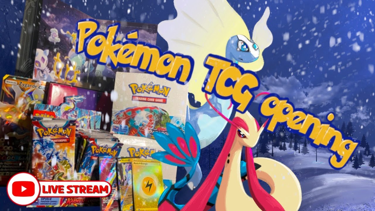 Pokemon TCG opening live - YouTube