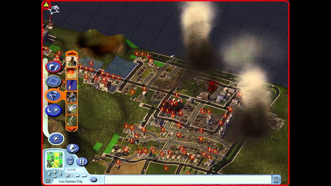 SimCity 4 - Destruição de Los Santos - YouTube