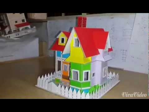 Pixar UP House Model - YouTube