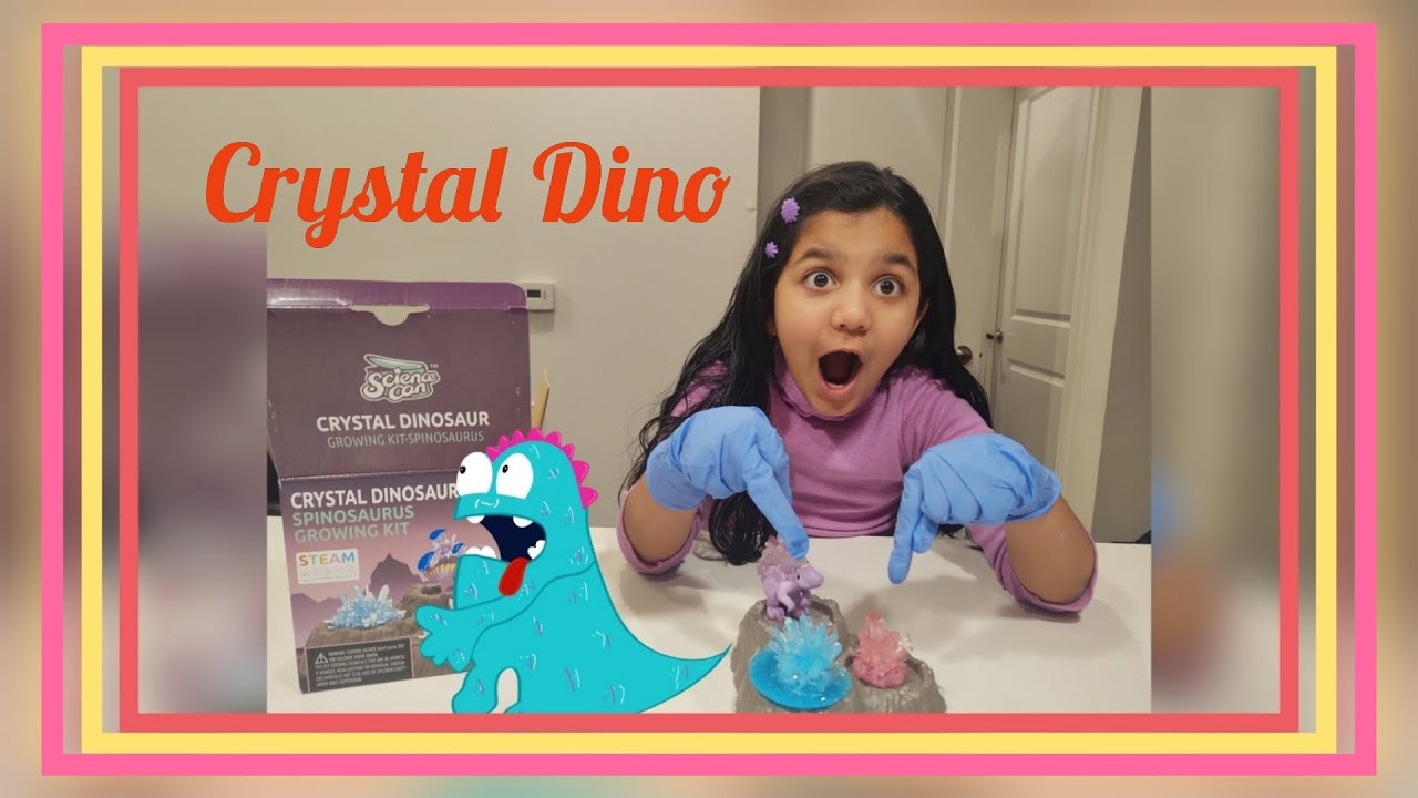 HOW TO GROW CRYSTAL FROM DINOSAUR EGG... - YouTube