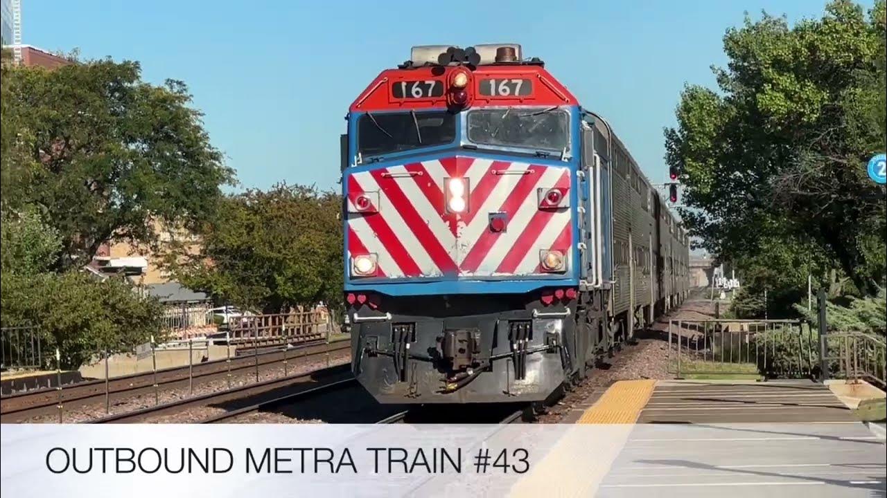 The Complete Metra Evening Rush Hour At Elmhurst On August 31, 2023 - YouTube