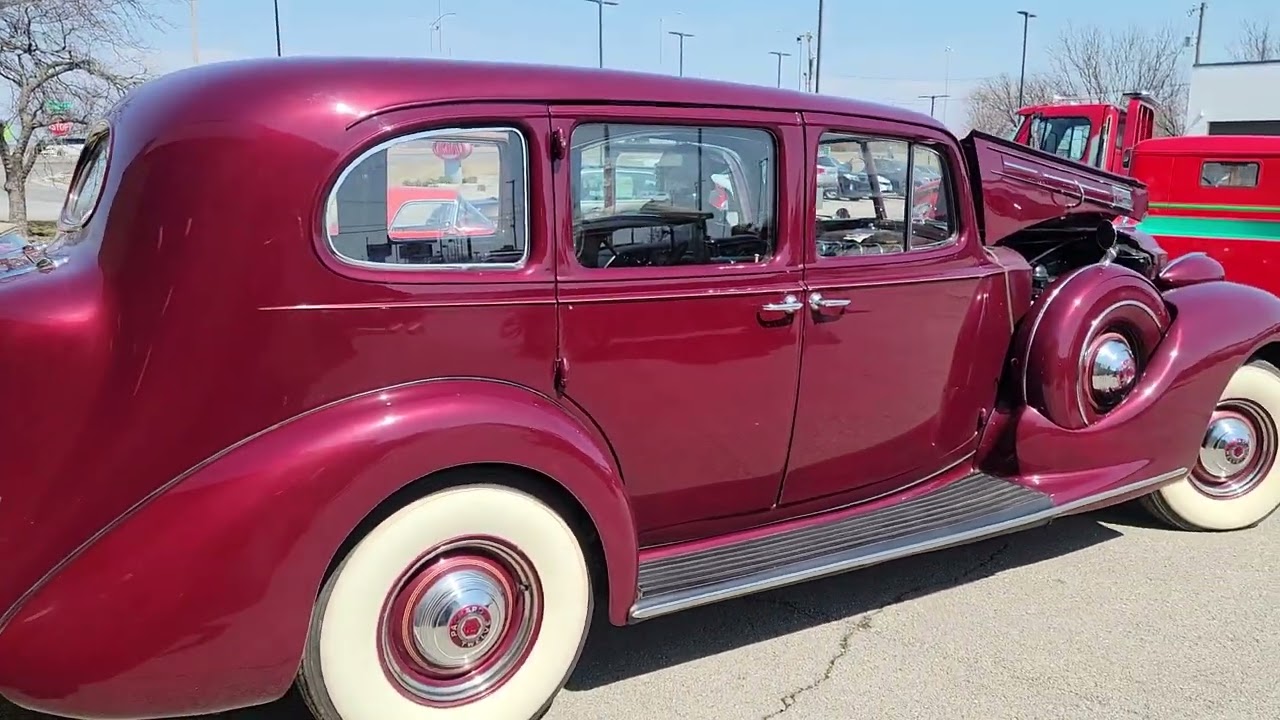 1939 Packard 4dr Limo Sedan - YouTube