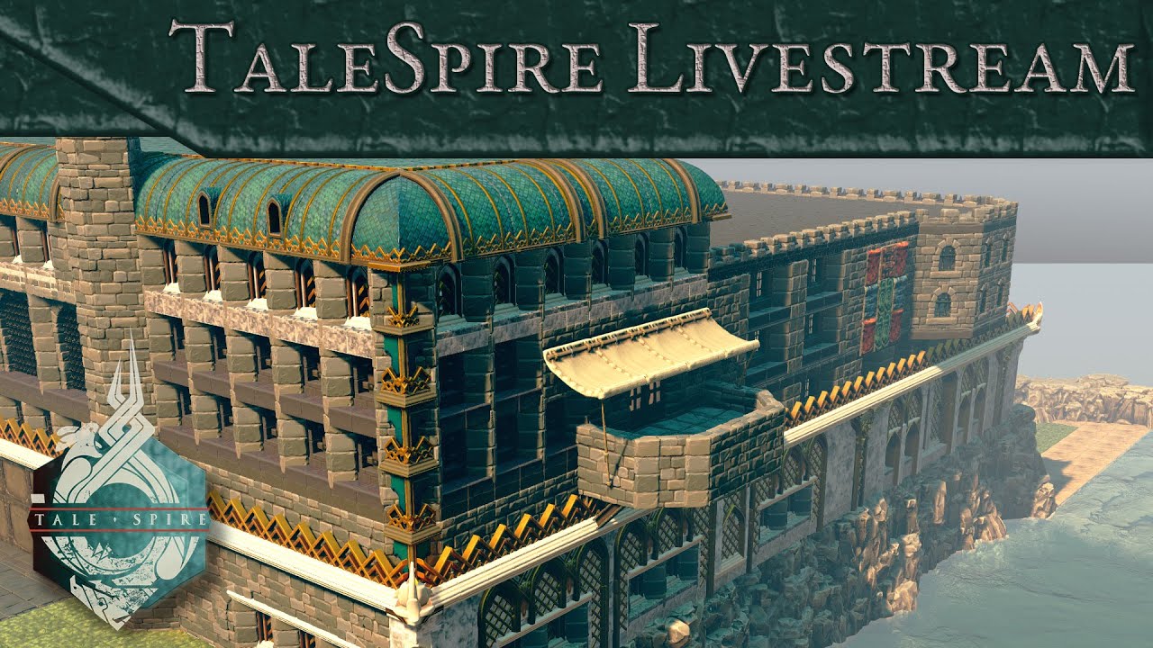 TaleSpire Sunday: Furnishing a Mansion - YouTube