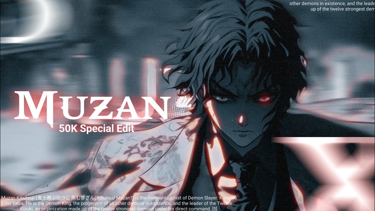 Muzan Kibutsuji Entry Scene | 50K SPECIAL EDIT | The Automotivo ...