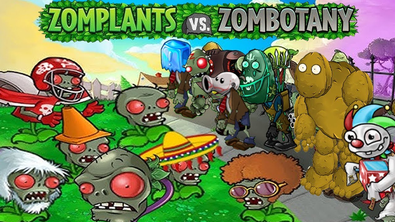 Plants Vs Zombies Zomplants Vs Zombotany Mod Gameplay Zombotany 2 EP3 ...