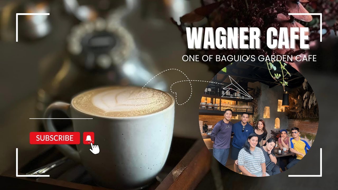 Wagner Cafe: Garden cafe in the city #satisfying #wagnercafe - YouTube