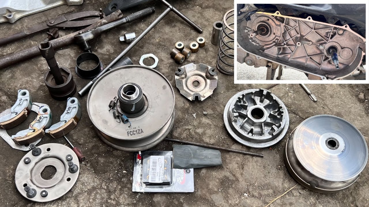 Adv 160 palit Center Spring, Clutch Spring at Flyball - YouTube