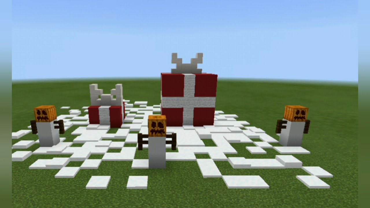 Como hacer regalos navideños en minecraft! - YouTube