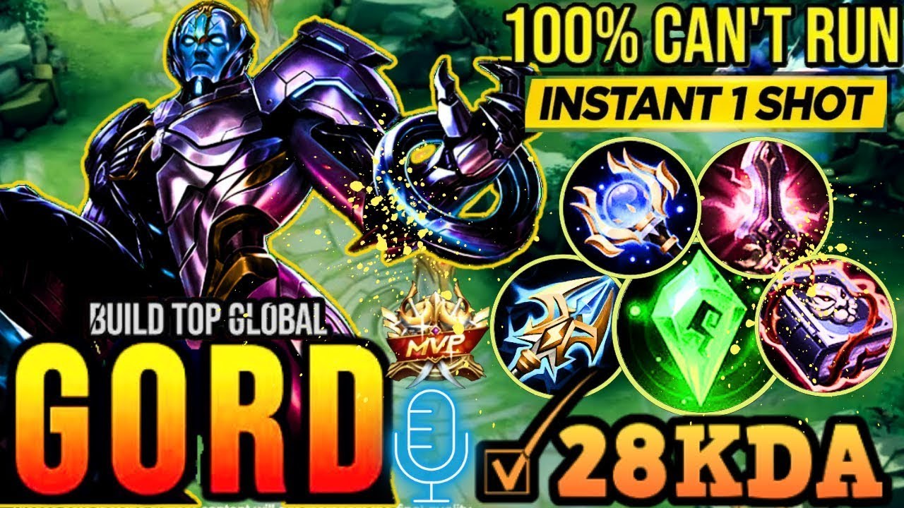 28 KDA Over Power Build For GORD Is Here Build Top 1 Global Gord ...