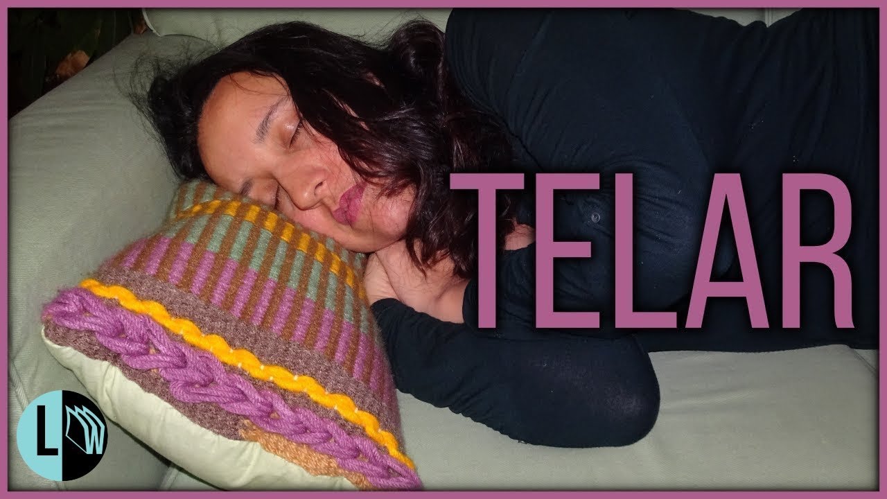 TELAR MARÍA paso a paso + MEDIR URDIMBRE + TIPPS. FUNDA ALMOHADÓN LANA ...