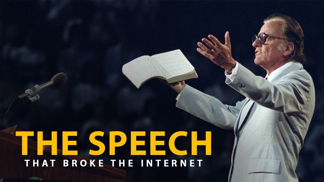 Billy Graham 2018 - The Speech That Broke The Internet - Most Inspiring ...