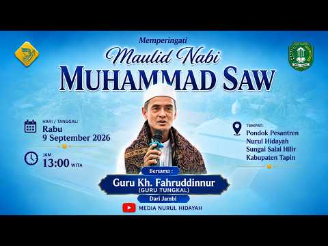 PERINGATAN MAULID NABI MUHAMMAD SAW DI PONDOK PESANTREN NURUL HIDAYAH