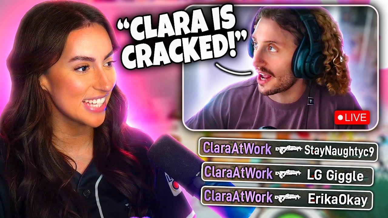ClaraAtWork SURPRISES NiceWigg - $50k QUADS tourney Apex Legends ft ...