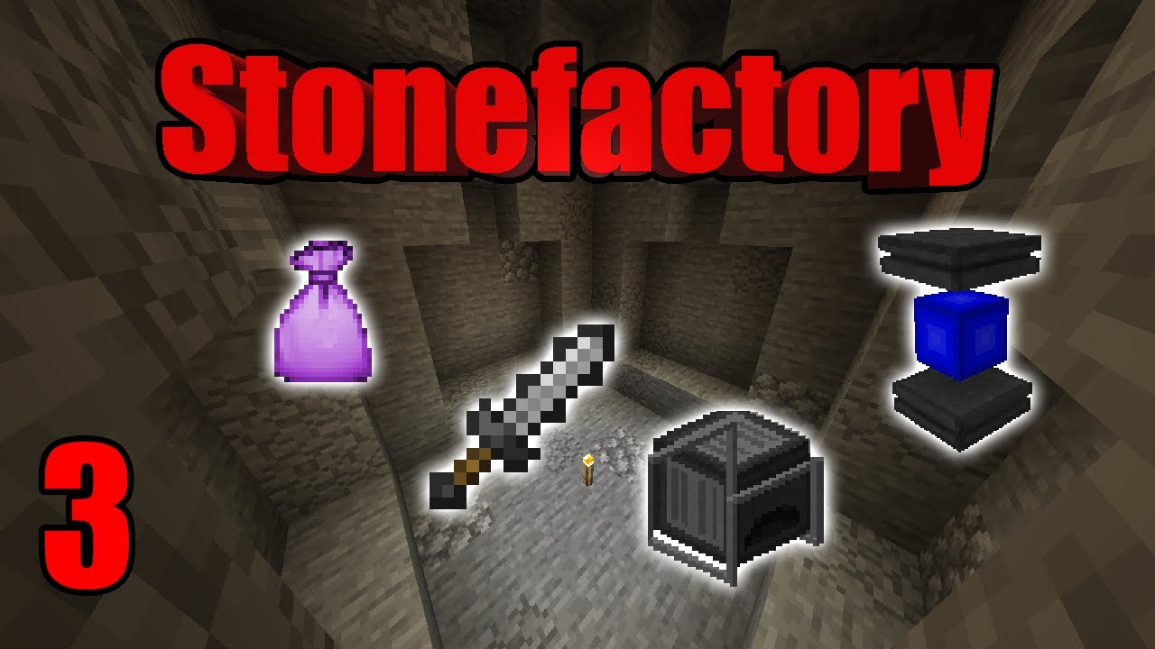 StoneFactory Modpack Series | Ep3 Bedrock Edition - YouTube