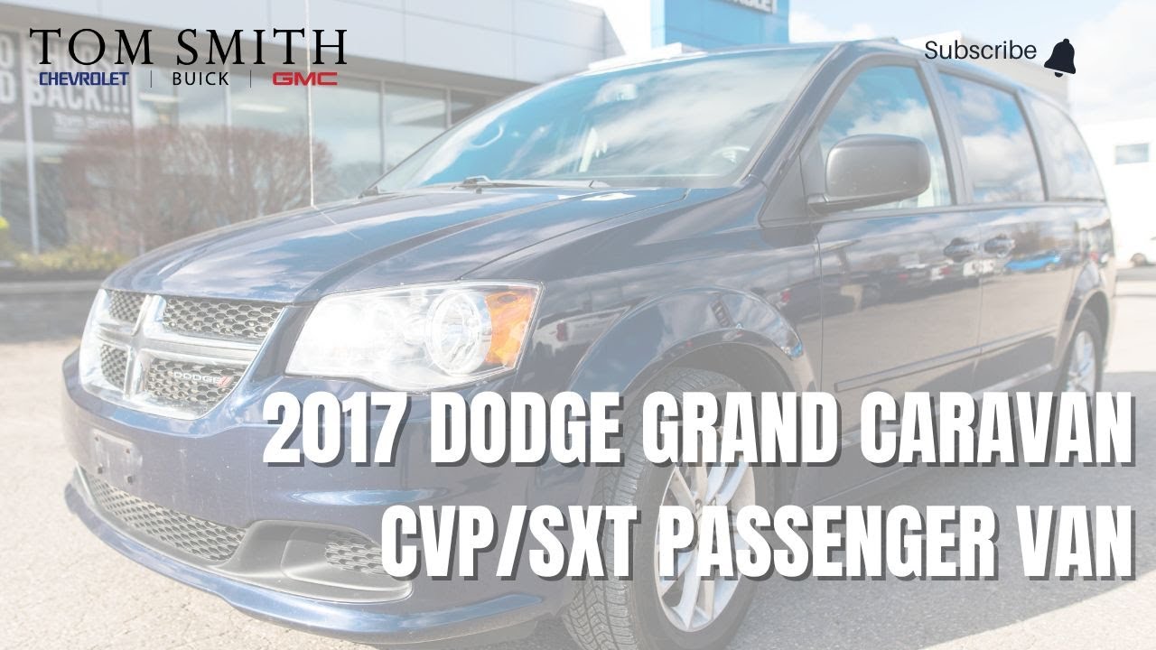 2017 Dodge Grand Caravan CVP/SXT Passenger Van - YouTube