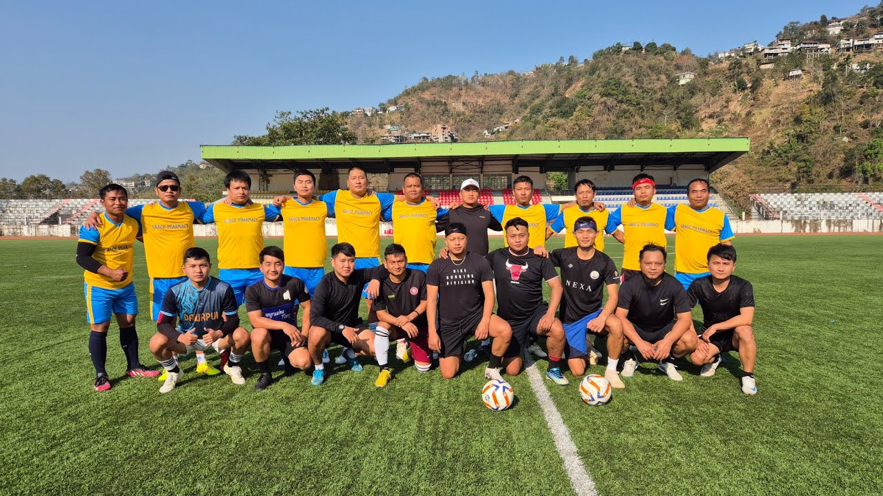 Friendly Football match at Serchhip Sports Complex Aizawl Tennis ...
