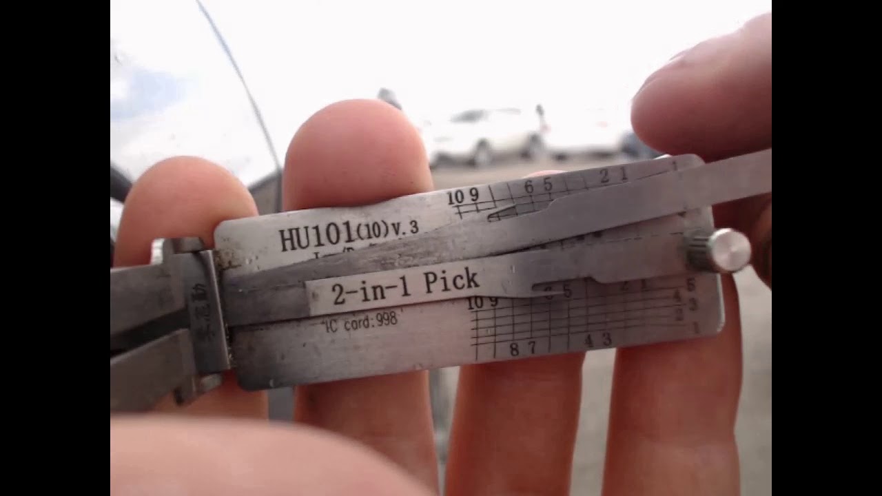 Dent Wizard Tech Tips: Ford HU101 Lishi - YouTube