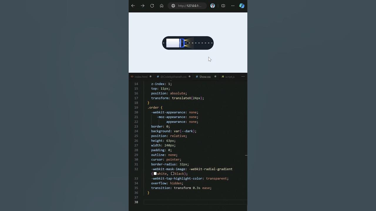 Day 023 🤯 Css Order Button V2 Design Coding Programming Cssanimation Webdevelopment Css