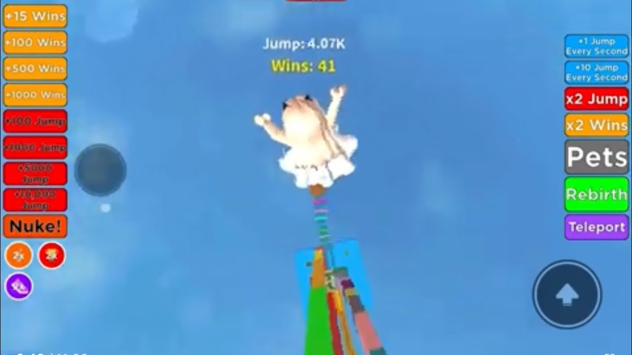 Roblox | Jump Higher Every Second Obby | With Voiceover - YouTube