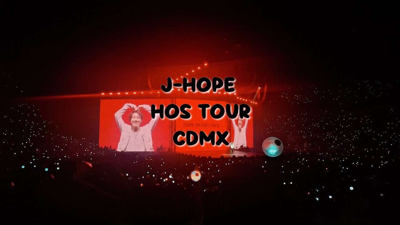 Concierto de hobi en la cdmx ♡ - YouTube