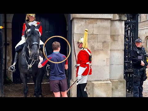 Surprise Visit: Off Duty Royal Guard On Duty Guards! - YouTube