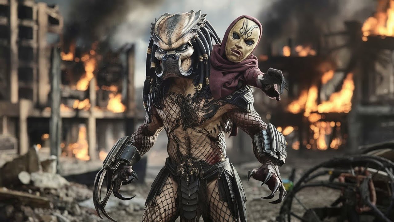 A Alien Monster Attacks Special Army Forces In Forest || Predator (1987 ...