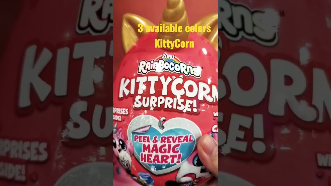 Kitty Corn Surprise 3 Different Colors |Kids Toys Update - YouTube
