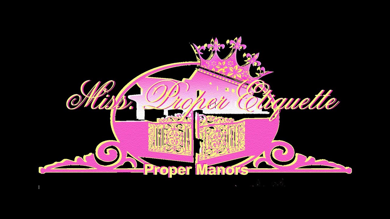 Proper Manors ~ Miss Proper Etiquette "Samantha Brightman" - YouTube