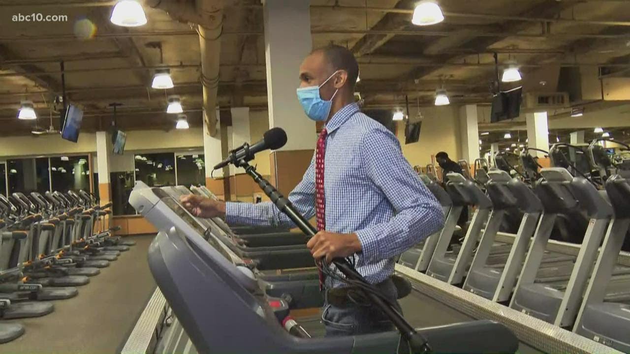 What gyms look like since reopening in California - YouTube