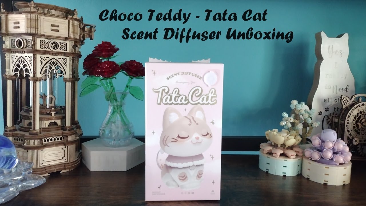 Tata Cat Scent Diffuser - Choco Teddy - Sped Up with Music - YouTube
