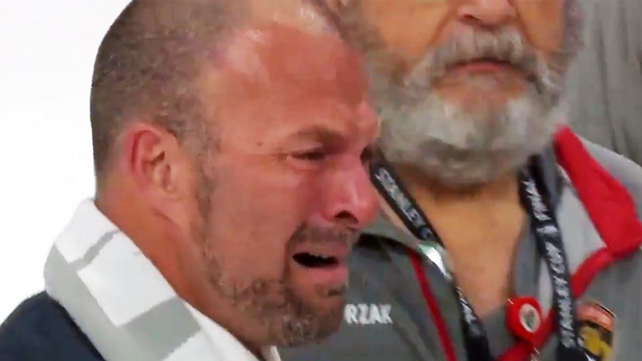 Bill Zito Crying Tears Celebrating the Cup with family | Panthers vs ...