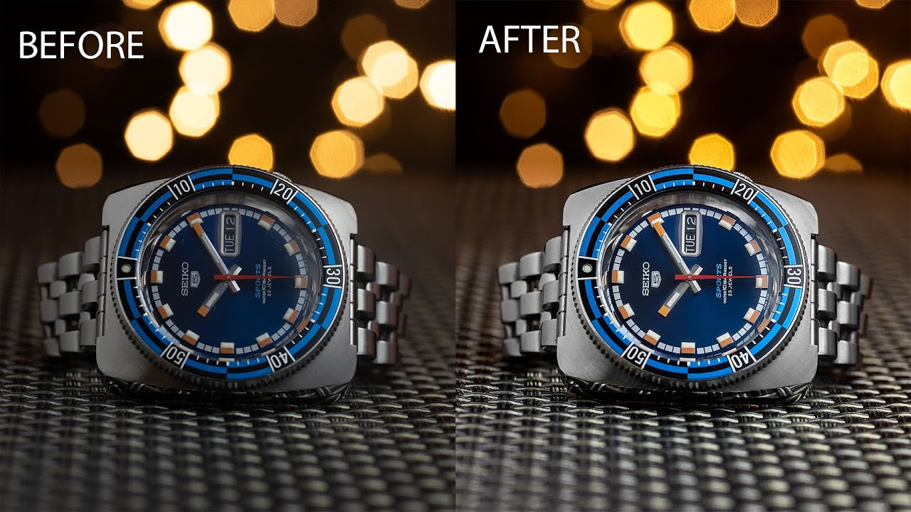 Watch photography - How I edit my pictures, Lightroom/Photoshop ...