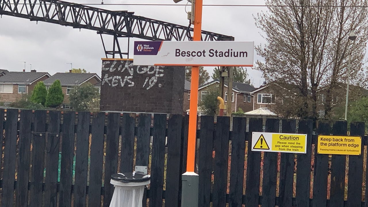 Trains at Bescot Stadium! - YouTube