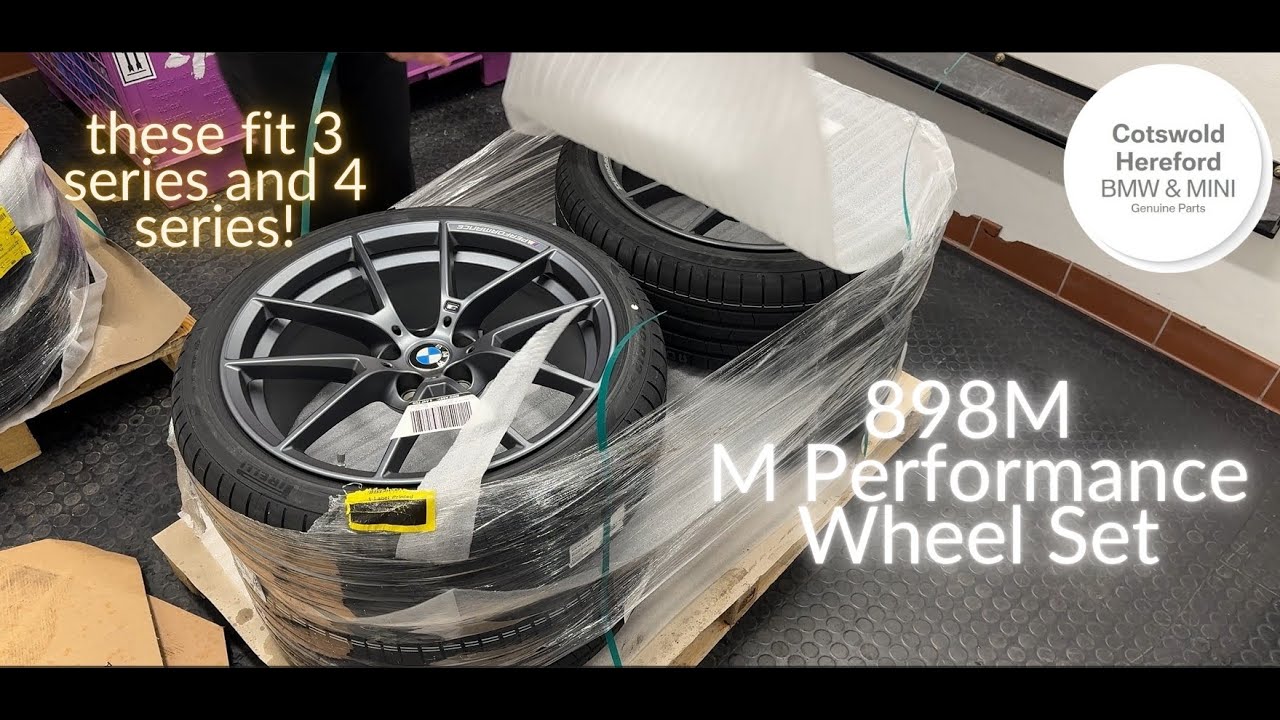 BMW Genuine G20 G21 G22 G42 Wheel & Tyre Set 898M M240i M Performance ...
