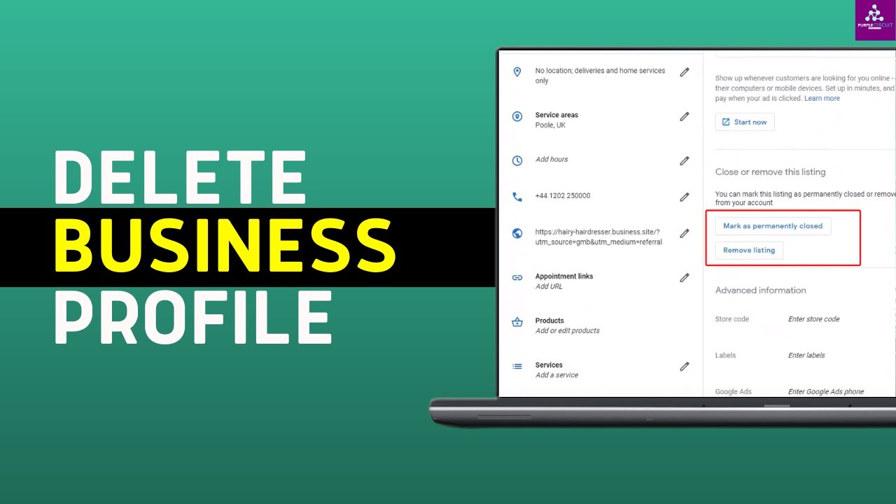 How to Delete My Google Business Profile | Shut Down Google Business ...