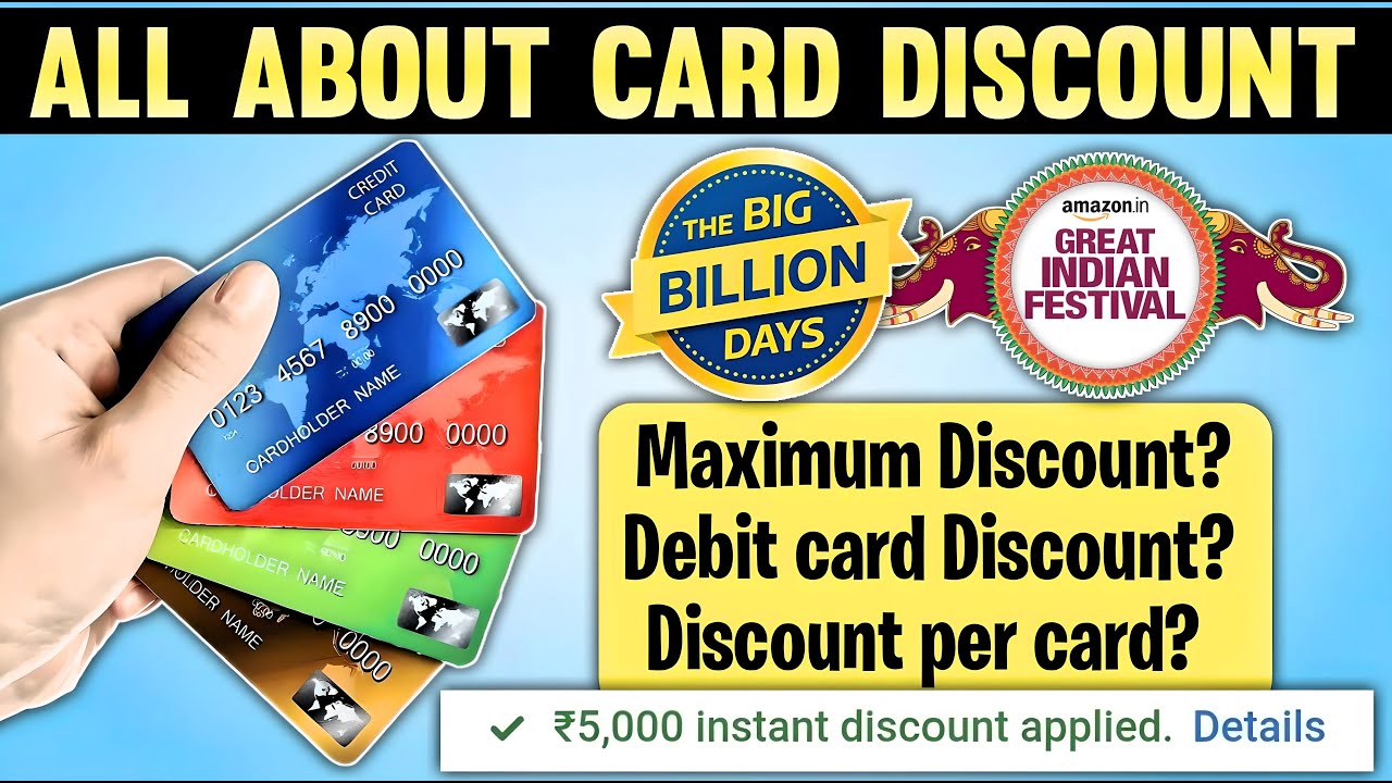 All Bank Credit & Debit Card Offers & Discount Revealed in Flipkart Big ...