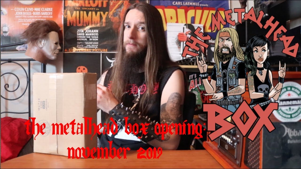 The Metalhead Box Opening: November 2019 - YouTube