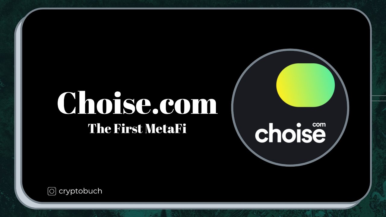 Choise.com App Review | The First MetaFi - YouTube